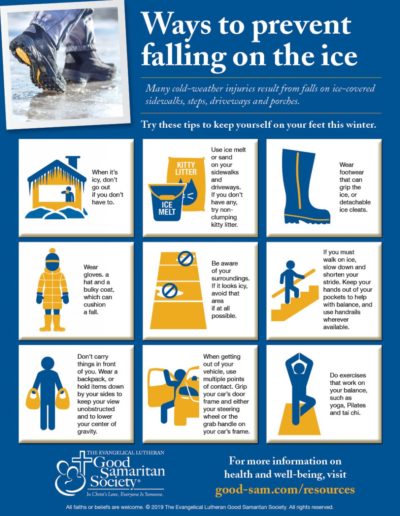 Protect yourself from winter slips, trips and falls - Sanford Health News