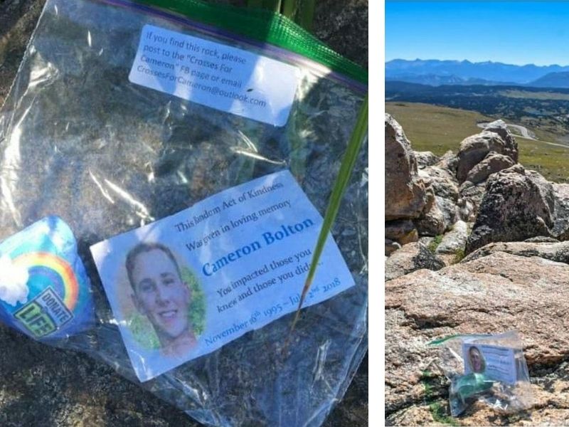 Mother uses rocks to tell late son's story of organ donation - Sanford ...