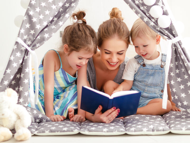 Create a reading space to enhance your child's love of books - Sanford ...