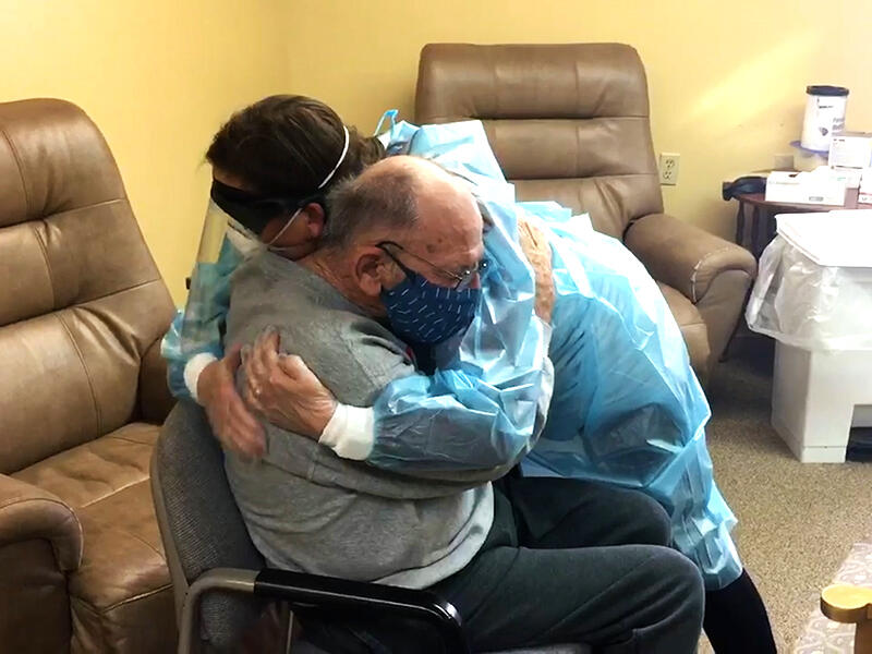 Simple hug becomes powerful embrace during reunion - Sanford Health News