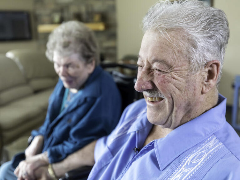 Dedicated husband, volunteer perks up long-term care center - Sanford ...